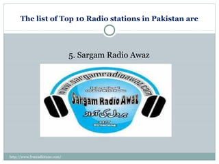 Top 10 radio stations in pakistan | PPT