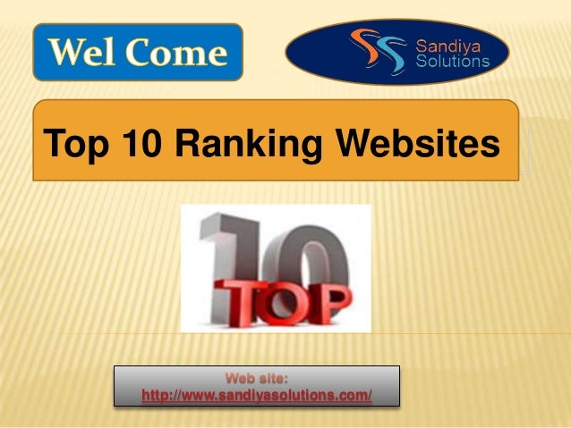 Top 10 ranking websites