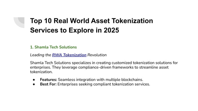 Top 10 Real World Asset Tokenization Services to Explore in 2025.pdf