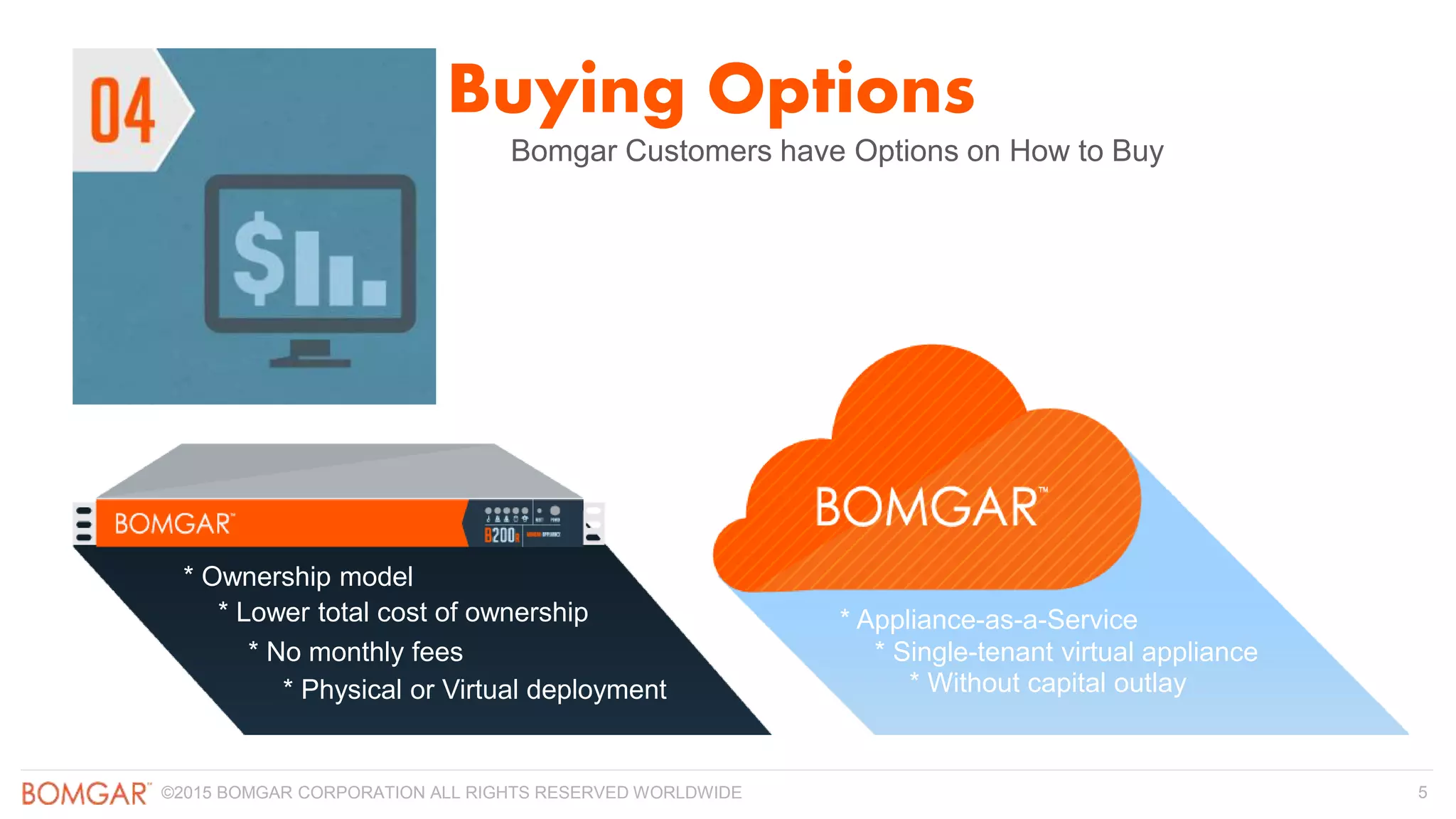 Top 10 reasons customers choose Bomgar | PPT