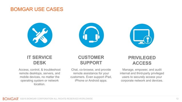 Top 10 reasons customers choose Bomgar | PPT