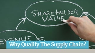 Top 10 Reasons Why Supplier Qualification Fails | PDF
