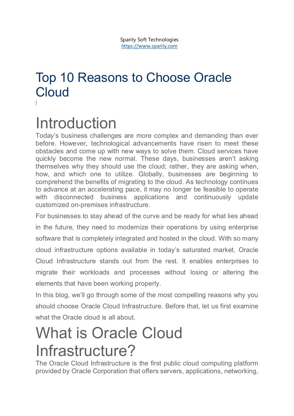 Top 10 Reasons to Choose Oracle Cloud.pdf