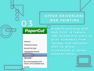 Top 10 reasons to use PaperCut | PDF
