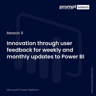Top 10 Reasons Why Customers Choose Microsoft Power BI | PDF