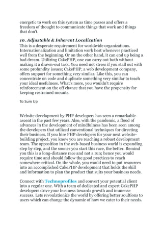 Top 10 Reasons Why Enterprises Need CakePHP Development Services.ppt