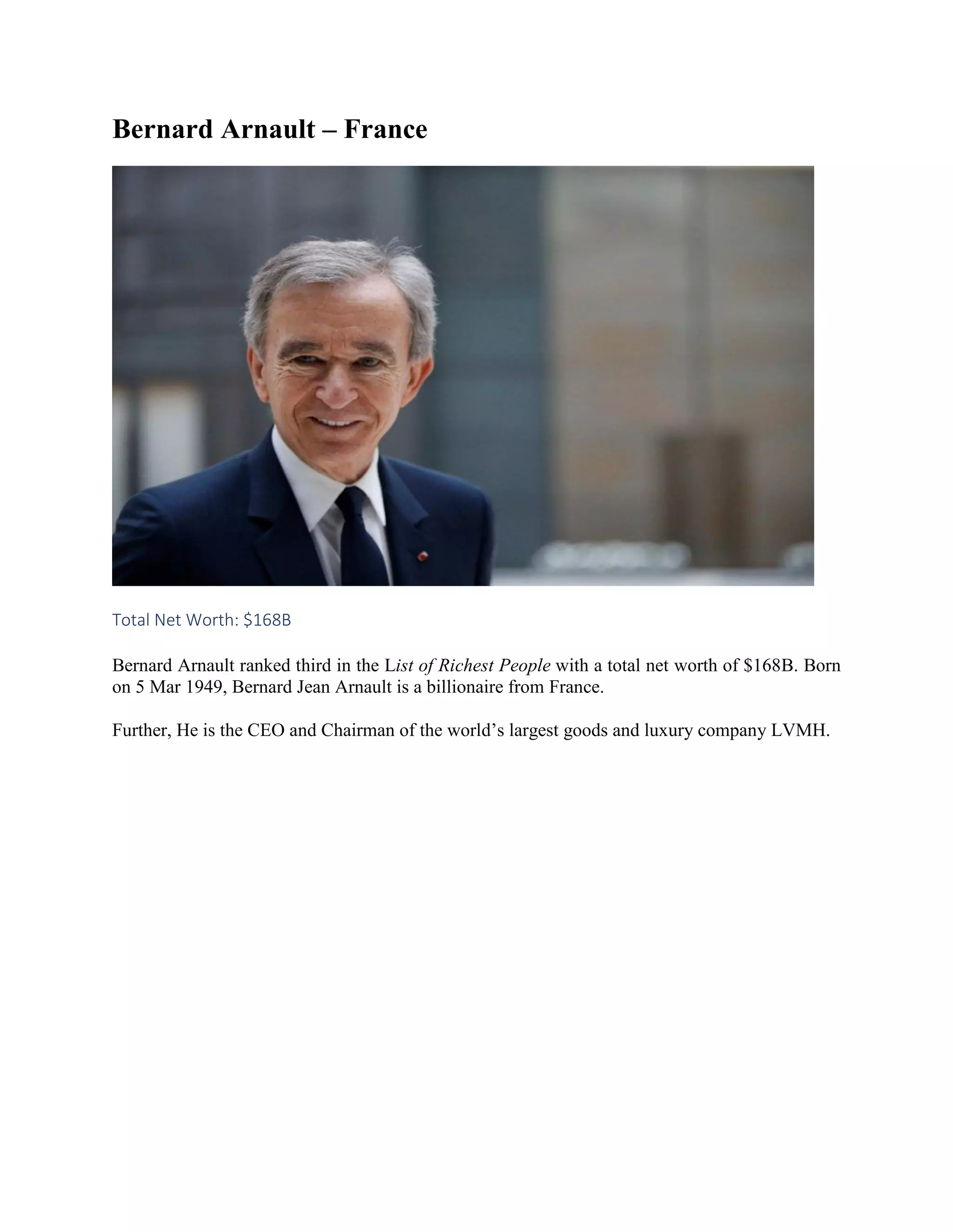 Top 10 Richest People In The World.pdf | Internet | Computing