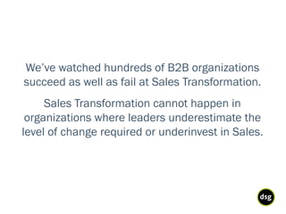 Top10 Sales Transformation Keys to Success | PDF
