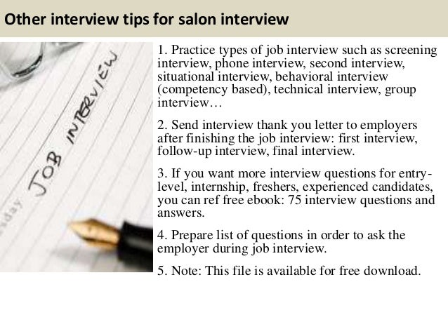 Top 10 Salon Interview Questions And Answers top-10-salon-interview-questions-and-answers