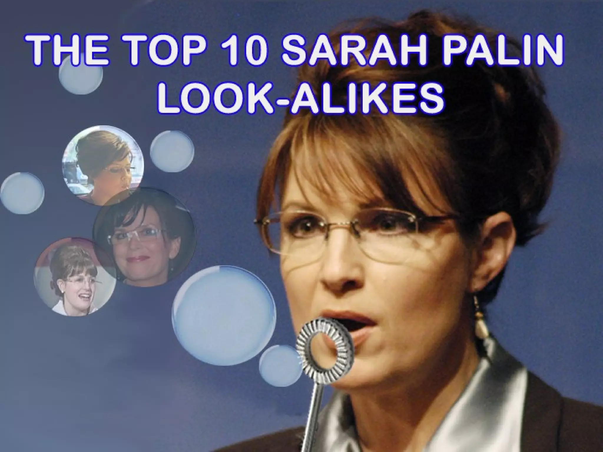 Top 10 Sarah Palin Look Alikes | PPT
