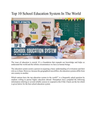 Top 10 School Education System In The World.pdf
