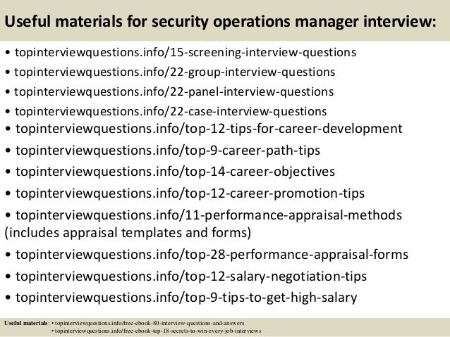 Top 10 Security Operations Manager Interview Questions And Answers top-10-security-operations-manager-interview-questions-and-answers