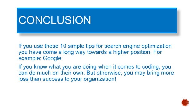 Top 10 seo tips.ppt