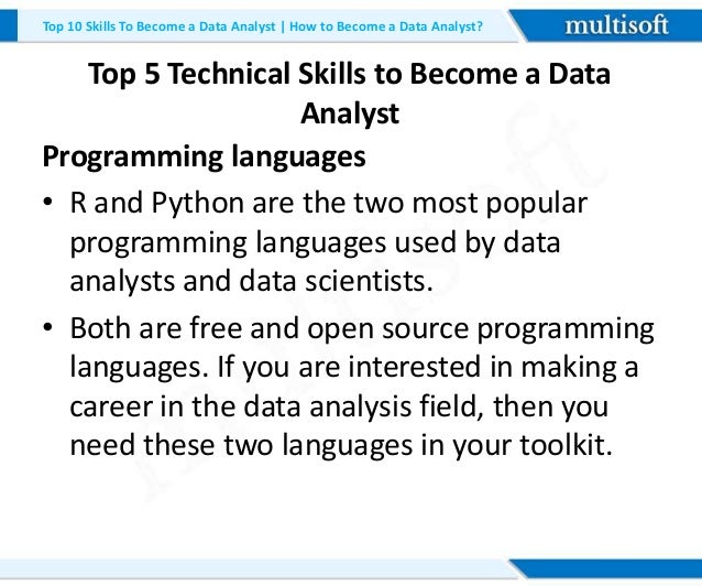 Top 10 Skills To Become A Data Analyst - How To Become A Data Analyst?