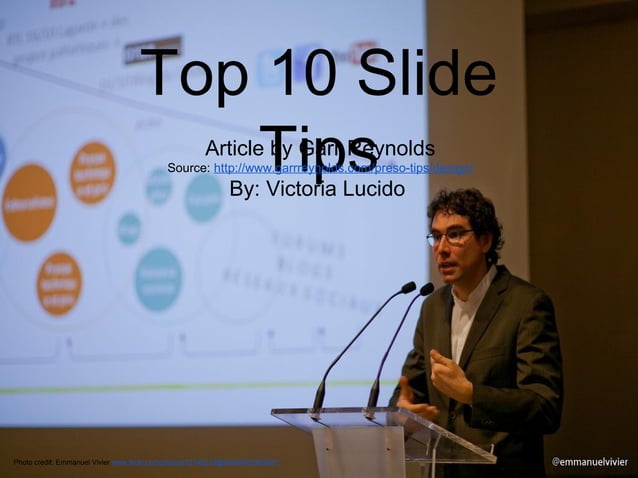 Top 10 slide tips | PPT | Web Design and HTML | Internet