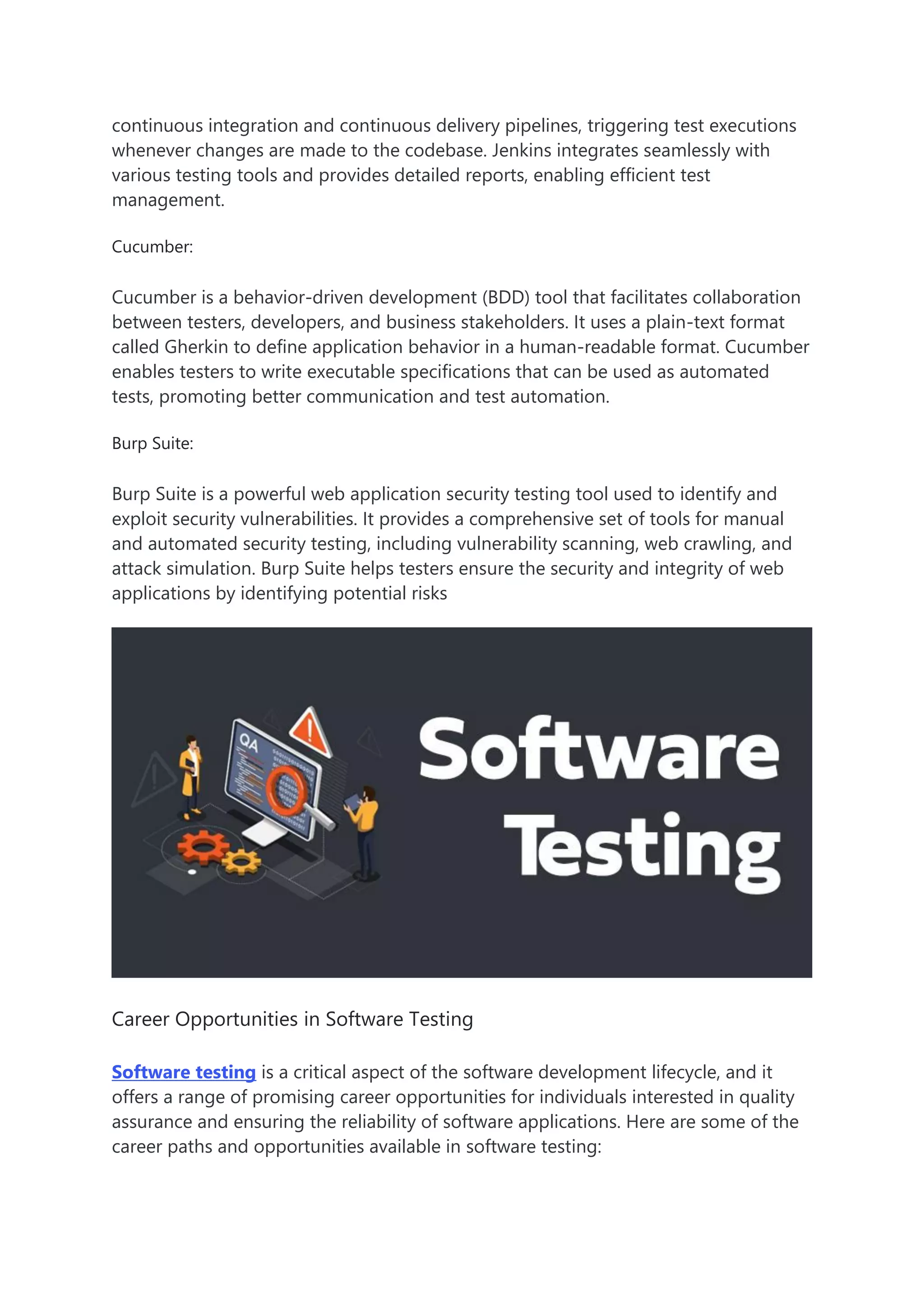 Top 10 Software Testing Tools To Know As A Testerpdf