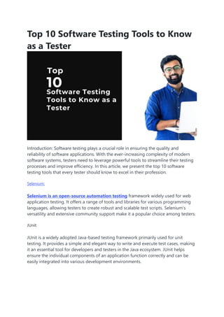 Top 10 Software Testing Tools to Know as a Tester.pdf