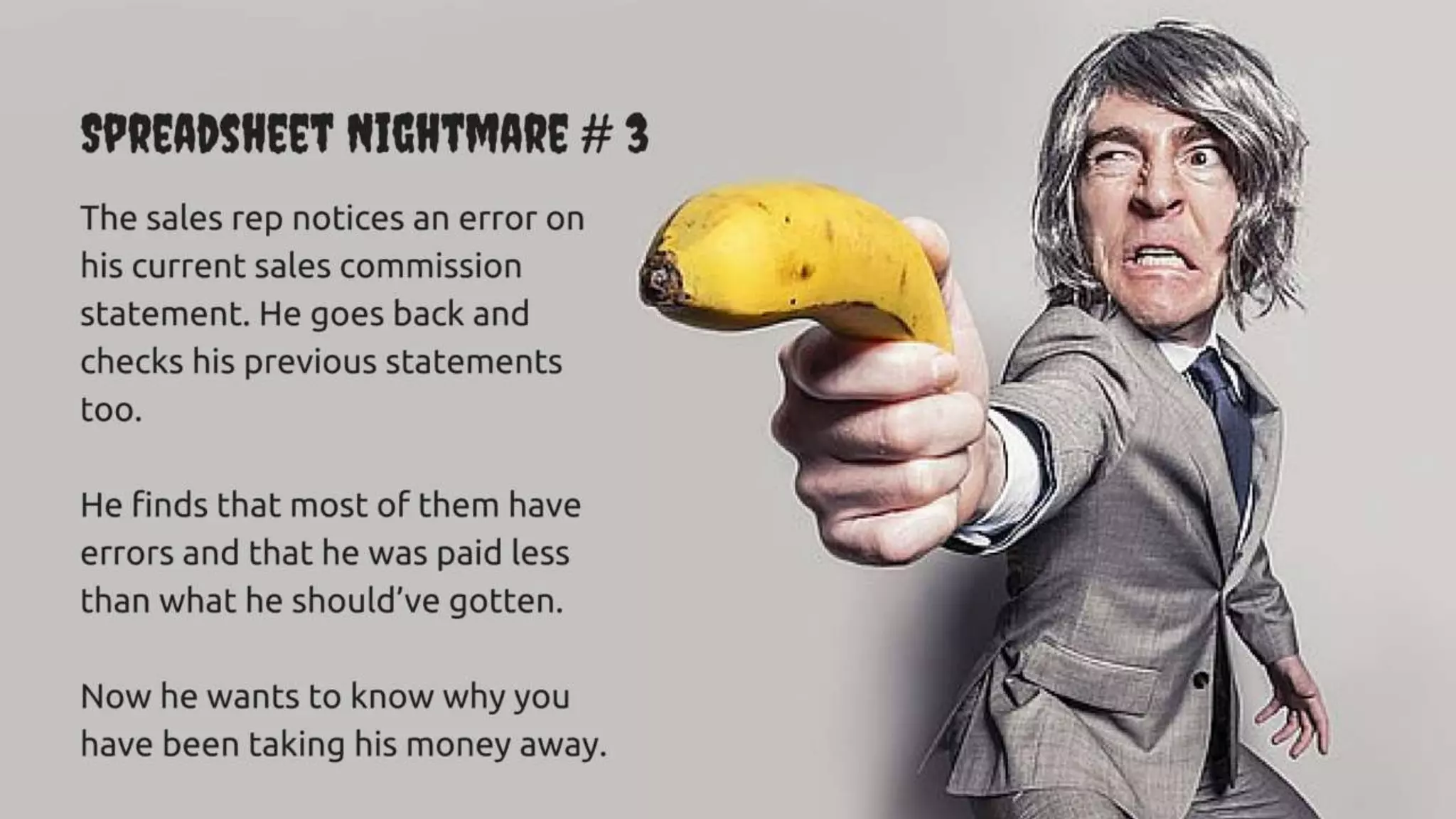 Top 10 Spreadsheet Nightmares | PPTX