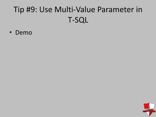 Top 10 sql server reporting services tips | PPT