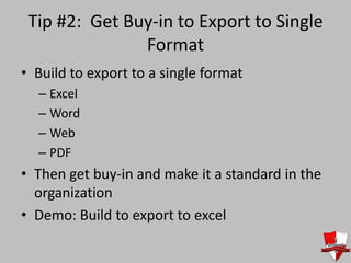 Top 10 sql server reporting services tips | PPT