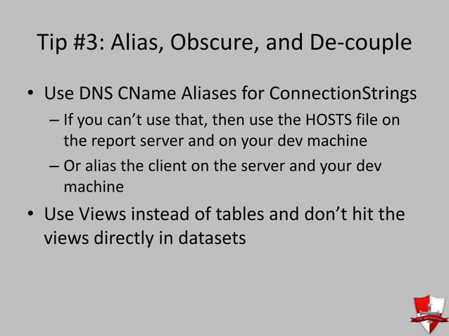 Top 10 sql server reporting services tips | PPT