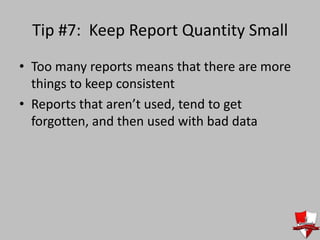 Top 10 sql server reporting services tips | PPT