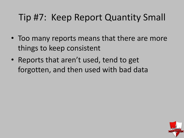 Top 10 sql server reporting services tips | PPT