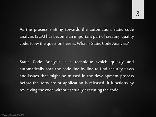 Top 10 static code analysis tool | PPTX | Web Development | Internet