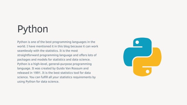 Top 10 statistics tools to get better data insights | PPT