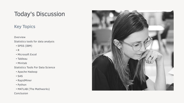 Top 10 statistics tools to get better data insights | PPT