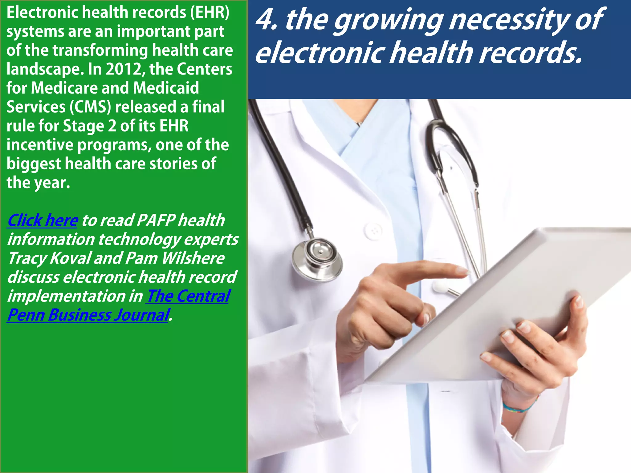 Top 10 Health Care Stories of the Year | PDF