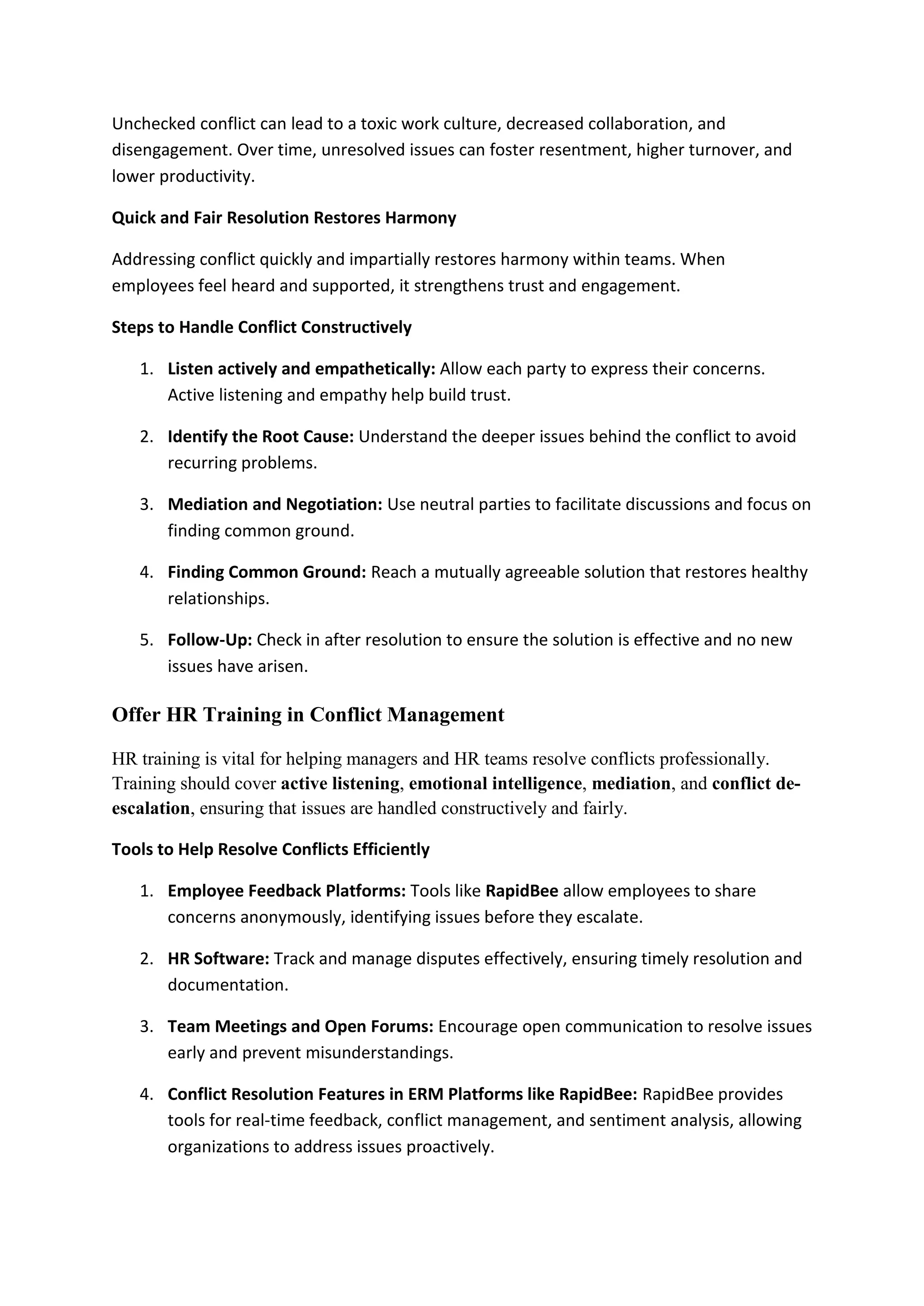 Top 10 Strategies to Improve Employee Relationship Management | PDF