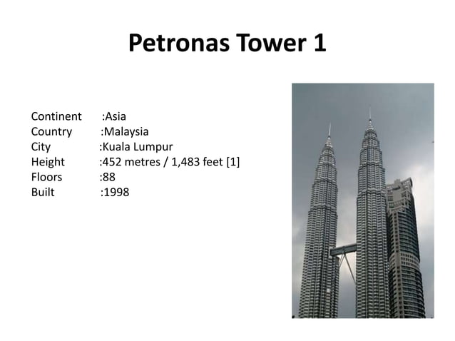 Top 10 tallest buildings in the world | PPTX | Civil Engineering Industry | Industries