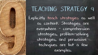 Top 10 Evidence Based Teaching Strategies | PPTX