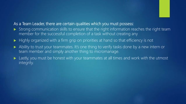 Top 10 Team Leader Interview Questions And Answers | PPT