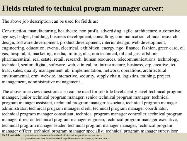 Top 10 technical Program Manager Interview Questions And Answers top-10-technical-program-manager-interview-questions-and-answers