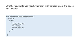 Top 10 Techniques For React Performance Optimization in 2022.pptx