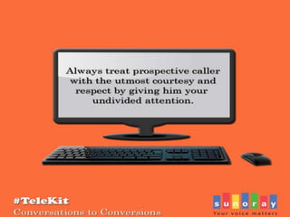 Top 10 tele calling tips | PPTX
