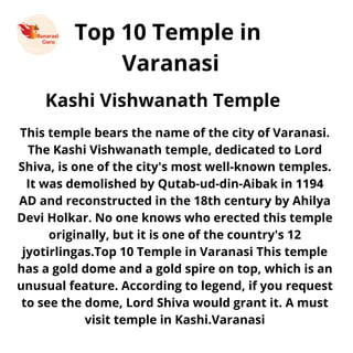 Top 10 Temple in Varanasi.pdf
