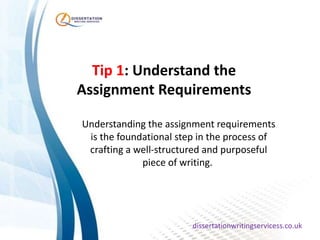 Top 10 tips for Assignment Writing Help | PPTX