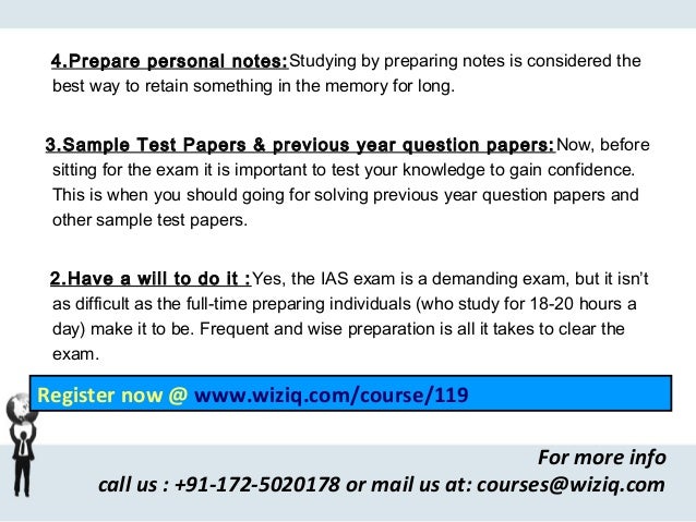 Top 10 tips for upsc preparation