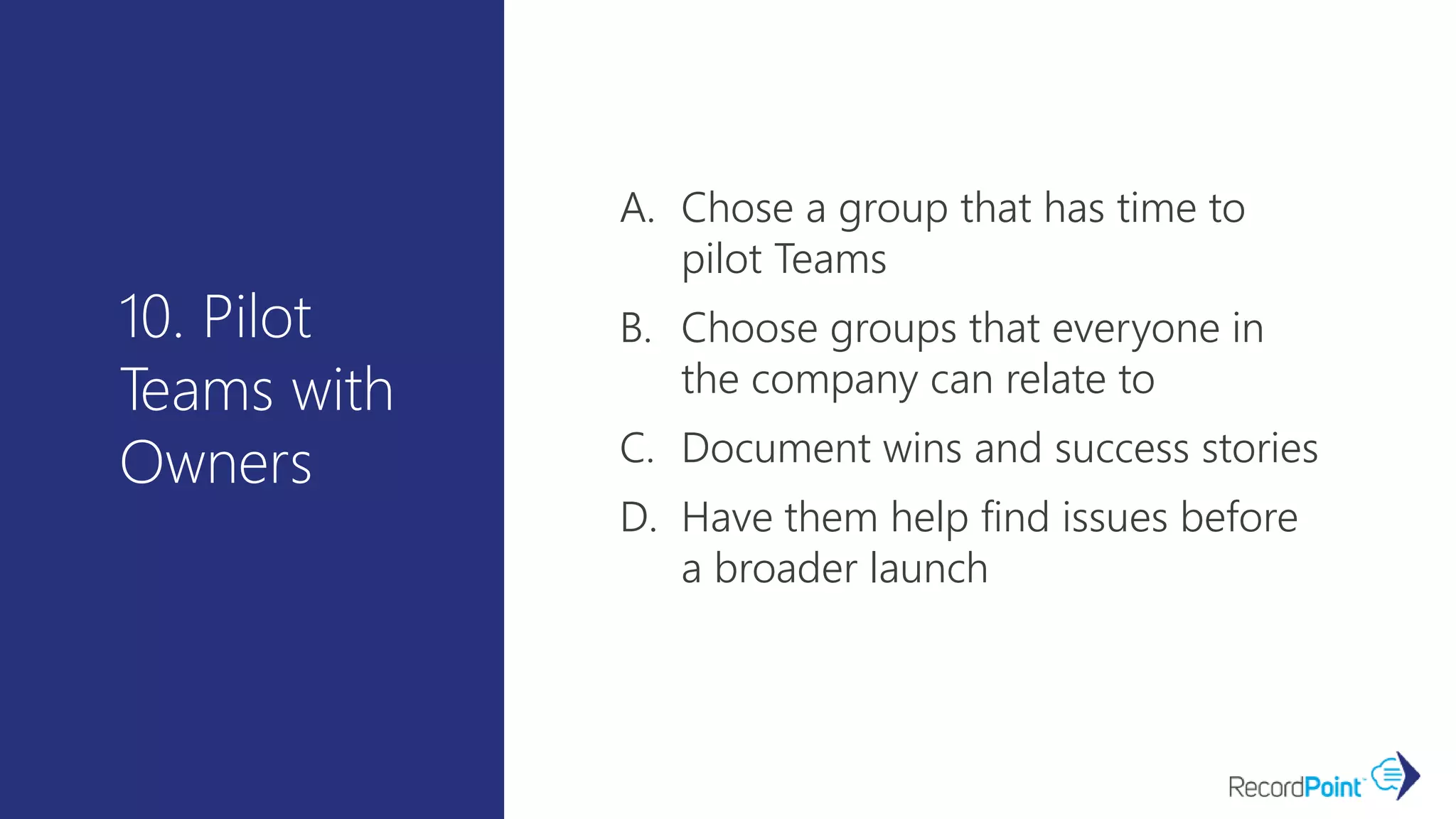 Top 10 Tips for Using Microsoft Teams | PPT
