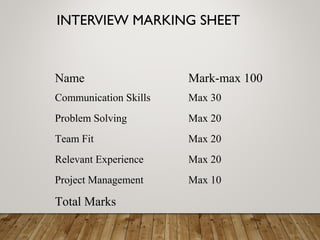 Top 10 tips of job interview questions and answers | PPT