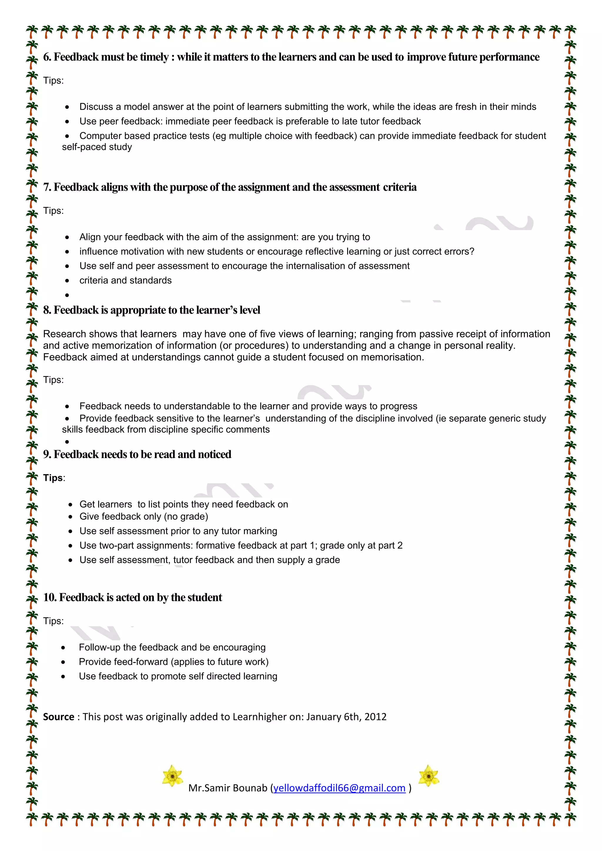 TOP 10 TIPS ON ASSESSMENT FOR LEARNING.pdf