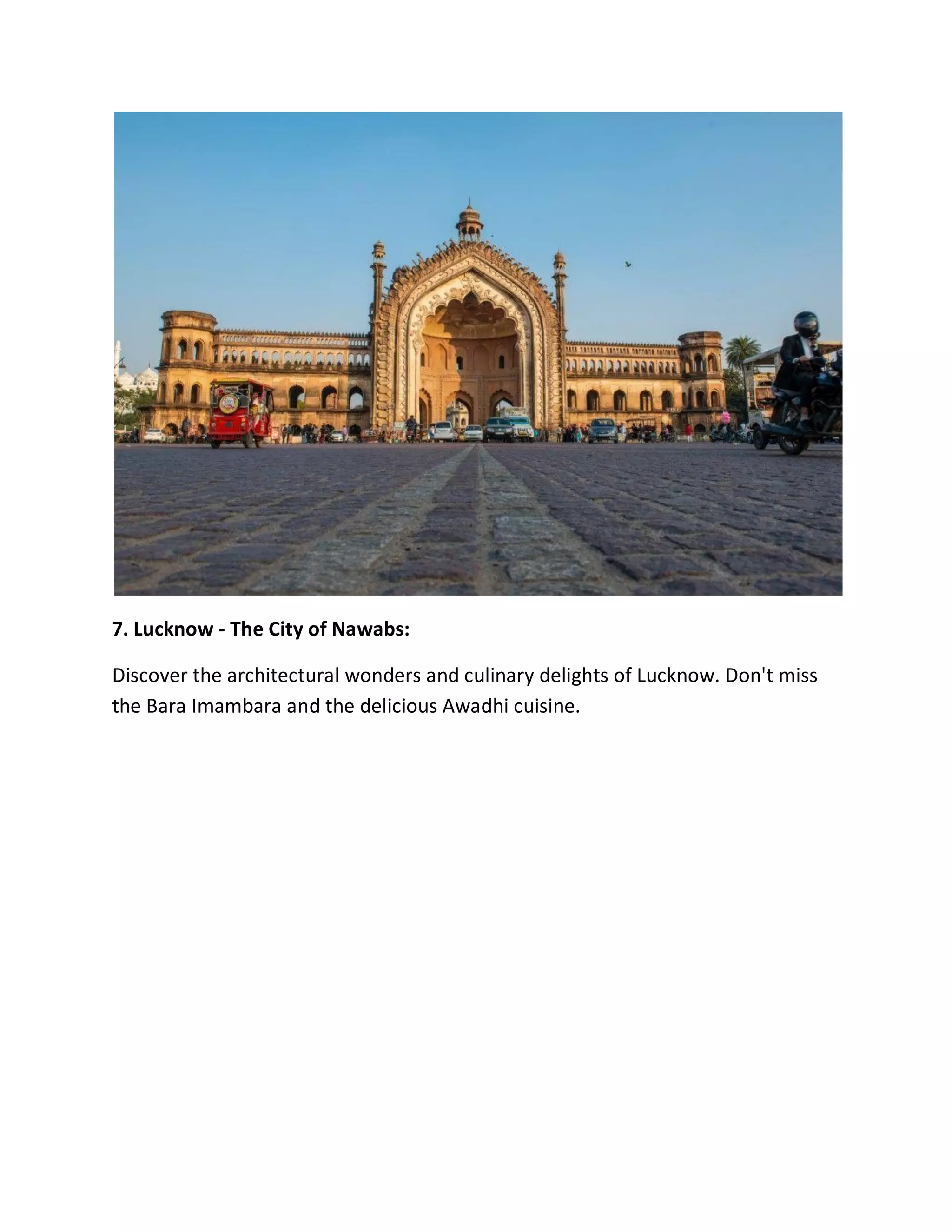 Top 10 tourist places in Uttar Pradesh | PDF
