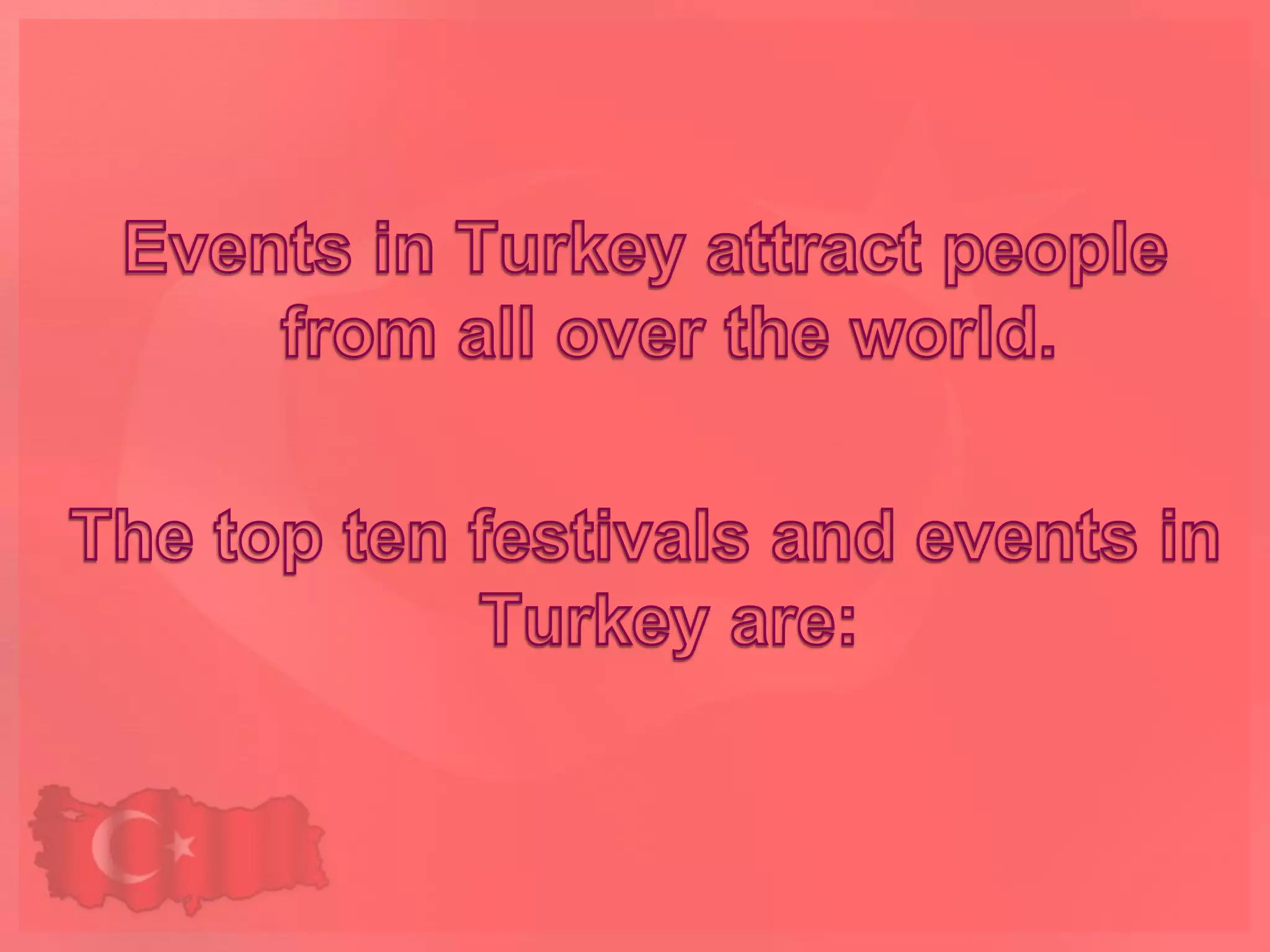 Top 10 Turkish Festivals | PPT