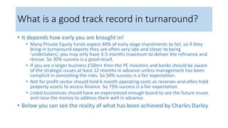 Top 10 turnaround tips charles darley 9.3.18