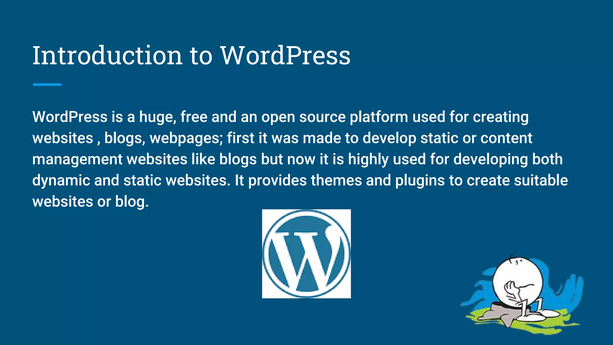 Top 10 types of website build on WordPress by Deepthink Technologies | PPT