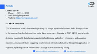 Top Ten UI/UX Design Companies in India | PPT