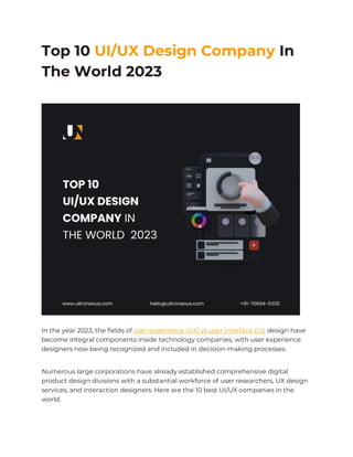 Top 10 UI_UX Design Company In The World 2023.pdf